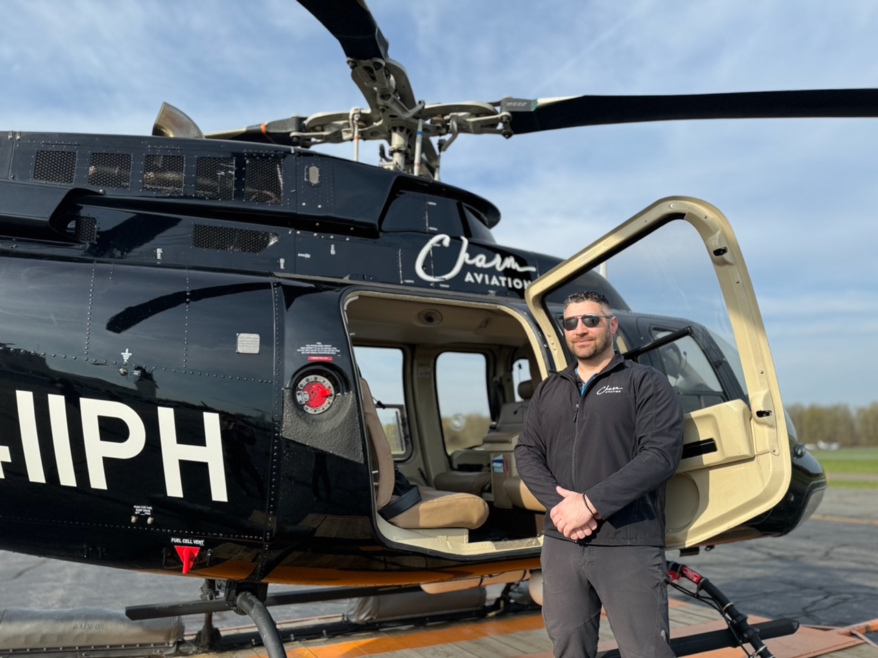 Manhattan Helicopter Tour and QC NY Spa Evening Sunset Access for Two ...