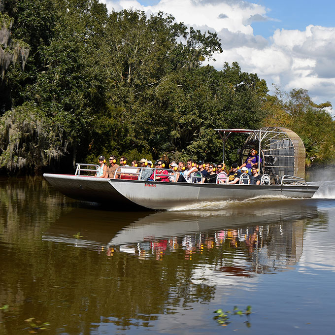 Large Airboat Tour With Transportation | Virgin Gifts