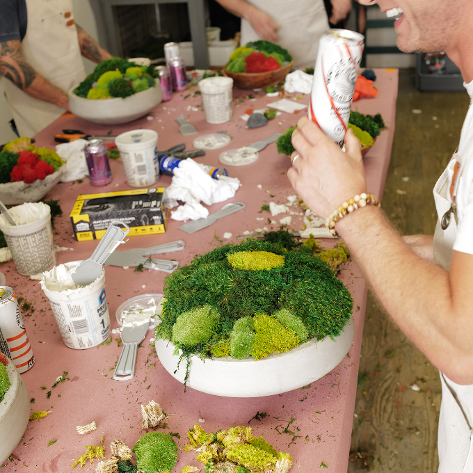 Moss and Sip: Create Your Own Moss Bowl Workshop | Virgin Gifts