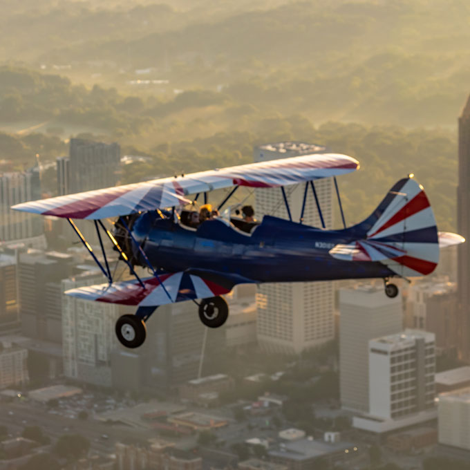 Sunset Biplane Tour in Atlanta, GA | Virgin Gifts