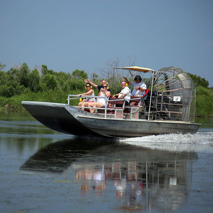 Small Airboat Tour With Transportation | Virgin Gifts