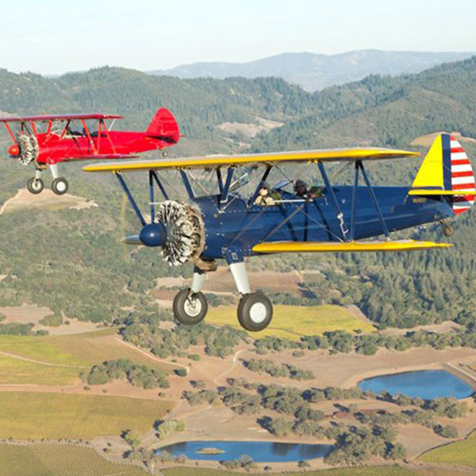 Scenic Biplane Ride in Sonoma, CA | Virgin Gifts